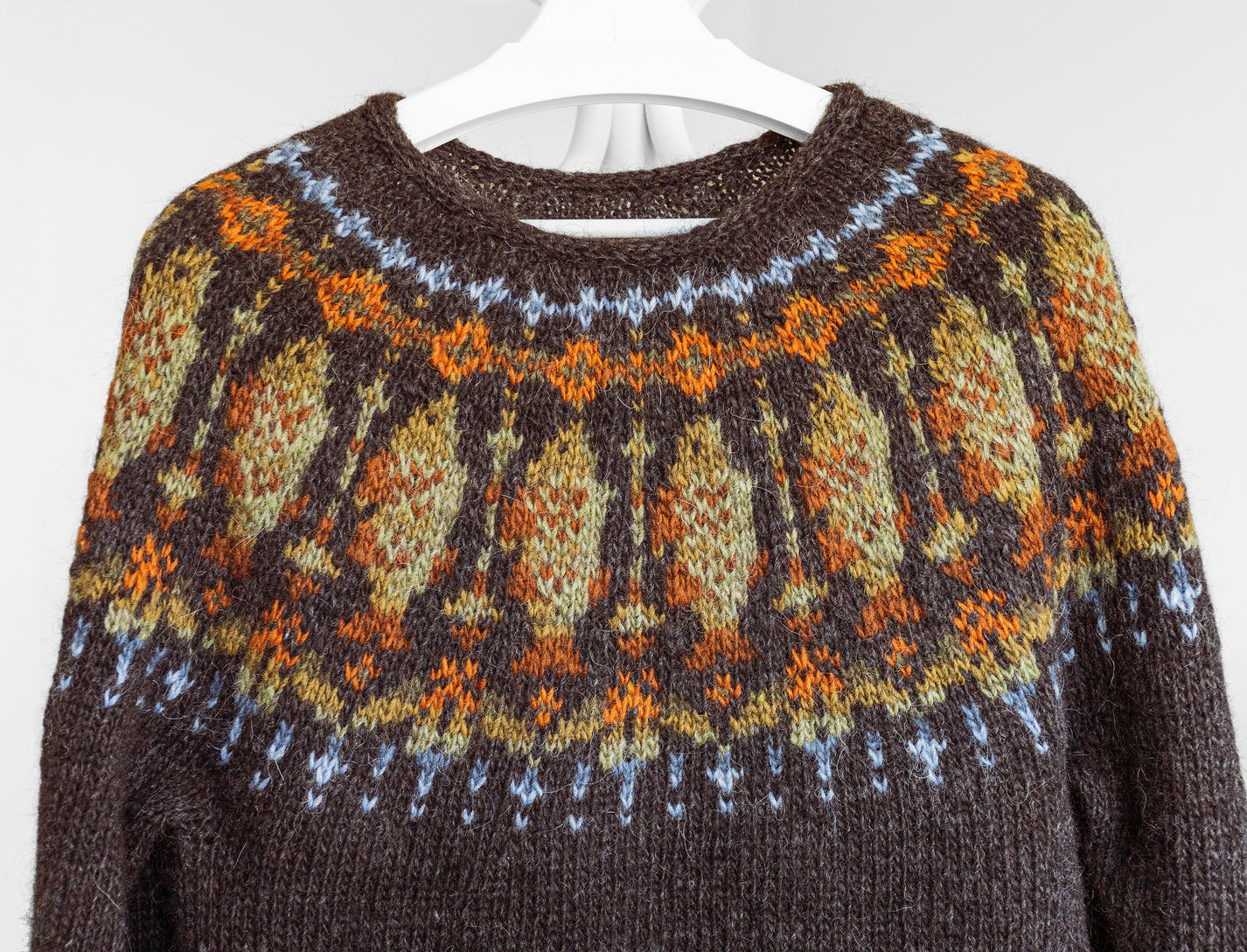 Fish Icelandic Lopapeysa Sweater Knitting Pattern • Lofoten Cod Fish P ...